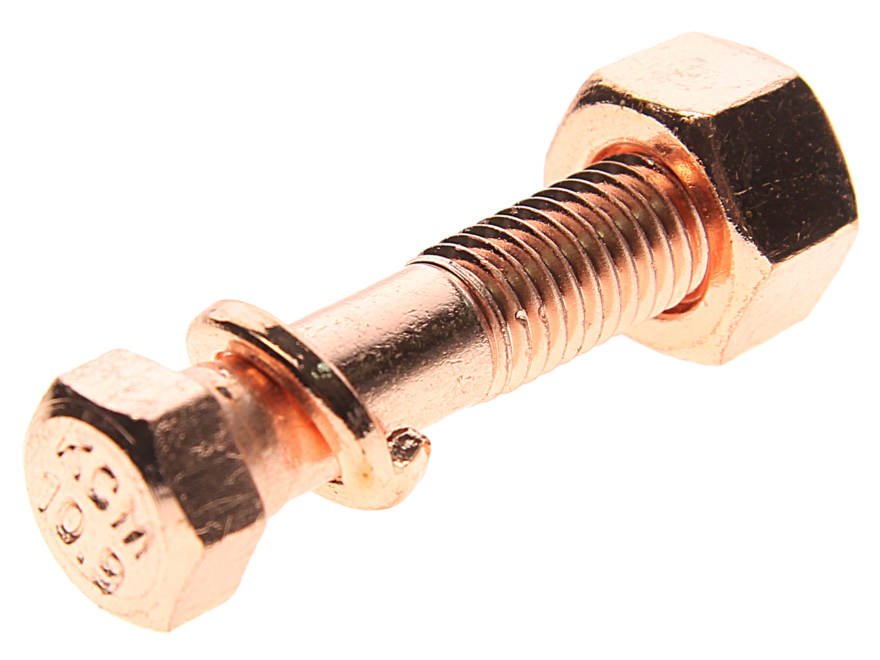 Болт М10х48 ЯМЗ сильфона, коллектора двигателя с гайкой в сборе спецмаш