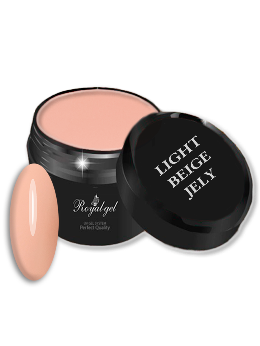 Гель Royal-gel "JELLY LIGHT BEIGE" 50 мл.