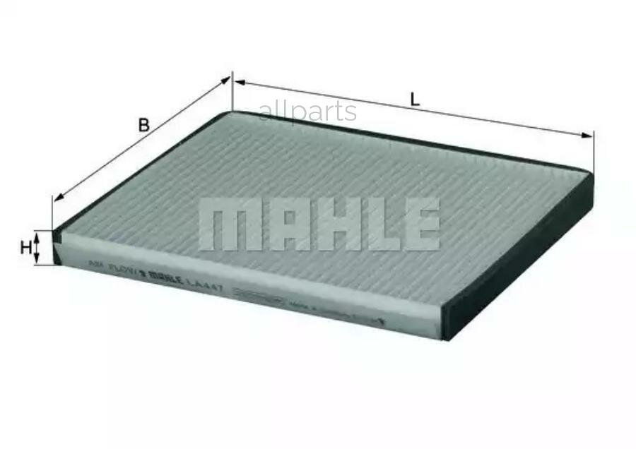 MAHLE LA447 Mahle Фильтр салонный LA 447