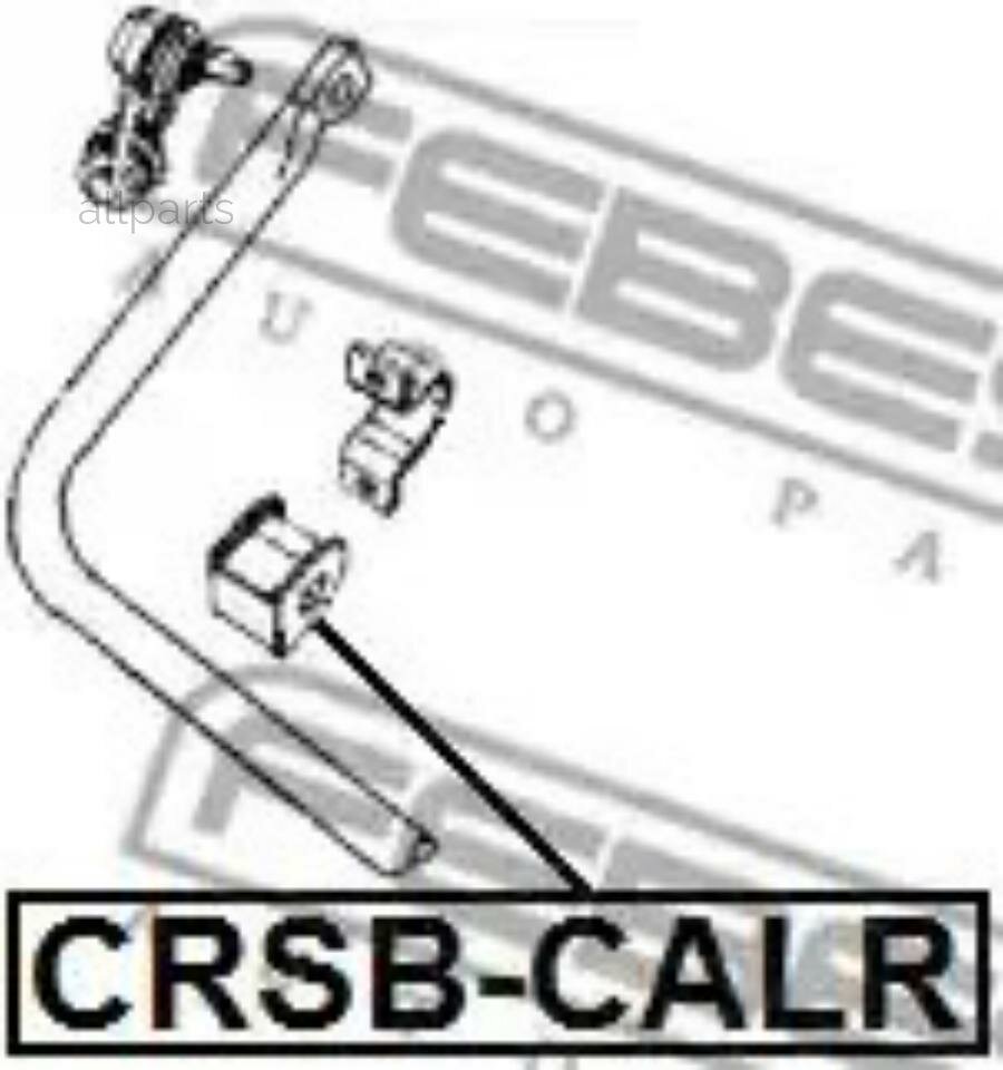 FEBEST CRSB-CALR втулка заднего стабилизатора D15 CHRYSLER AVENGER/ 200/ FLAVIA 2007-2014 [NA]