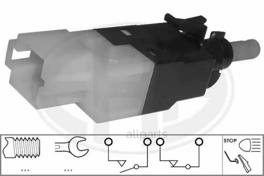 ERA 330737 Датчик стоп-сигнала MB: CLASSE A, CLASSE B, CLASSE E, CLS, SPRINTER, VIANO, VITO, VITO / MIXTO \ VW: CRAFTER 30-35, CRAFTER 30-50