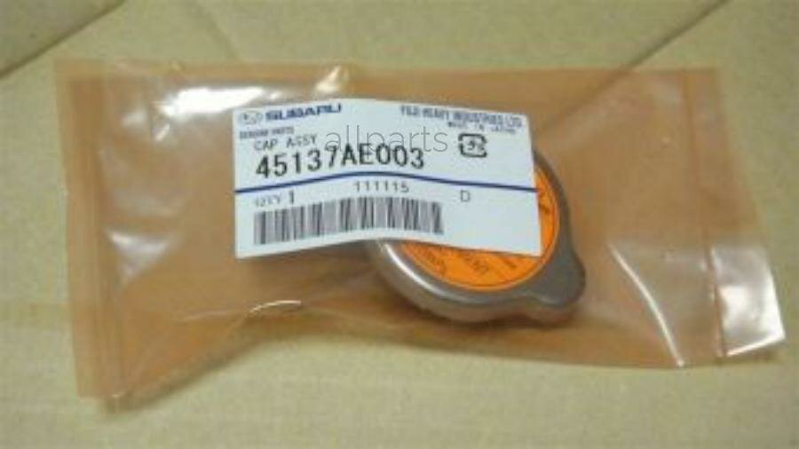 SUBARU 45137AE003 Крышка радиатора 108 kPa IMPREZA / FORESTER / LEGACY