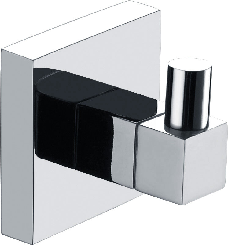 Крючок Azario RINA, хром (AZ-87005)