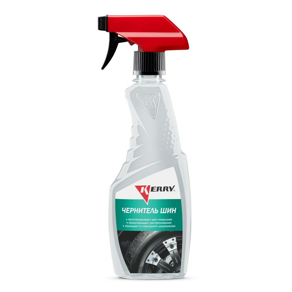 Чернитель шин, триггер, 500 мл. kerry kr-550