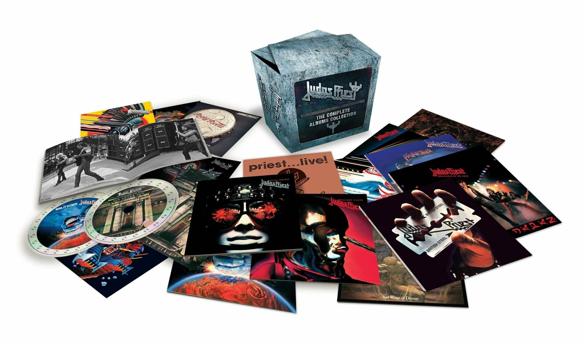Диск Judas Priest - The Complete Albums Collection (Limited Edition) (19 CD)