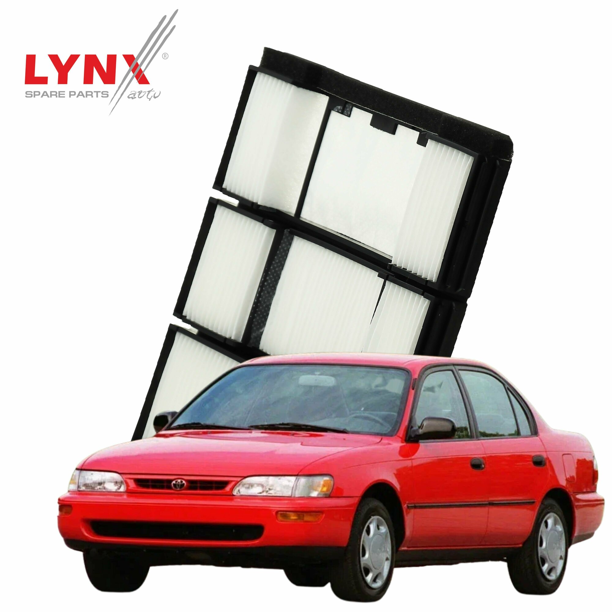 Фильтр салонный Toyota Corolla (7) 1991 - 2002 / 1шт LYNXauto