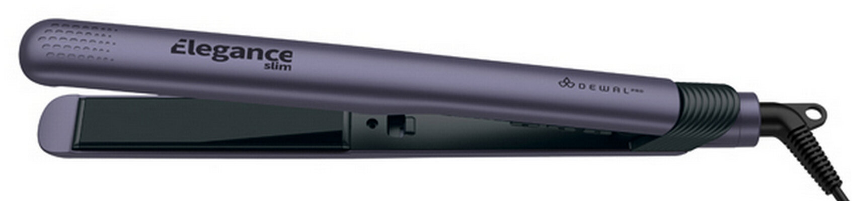 Dewal Щипцы для выпрямления волос Pro Elegance Slim 03-412, керамика турмалин, 25х110 мм