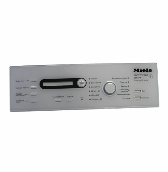 Панель управления (накладка) для стиральной машины Miele Миле 9538490