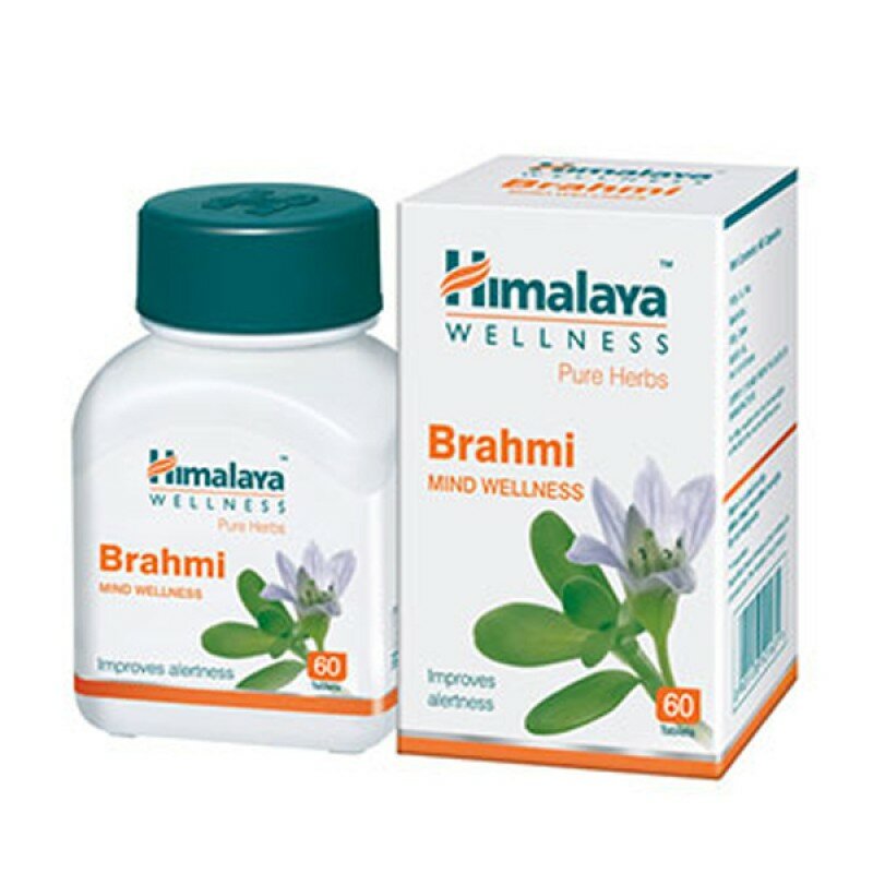 Брами марки Гималая (Brahmi Himalaya), 60 таблеток