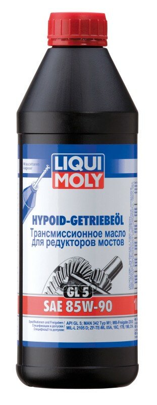 Масло трансмиссионное LIQUI MOLY Hypoid-Getriebeoil GL-5 85W-90 1 л 1956 / 1035 / 8968 LIQUI MOLY арт. 1956