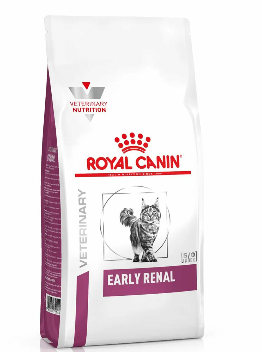 Royal Canin диетический сухой корм для кошек и котов EARLY RENAL 1.5kg