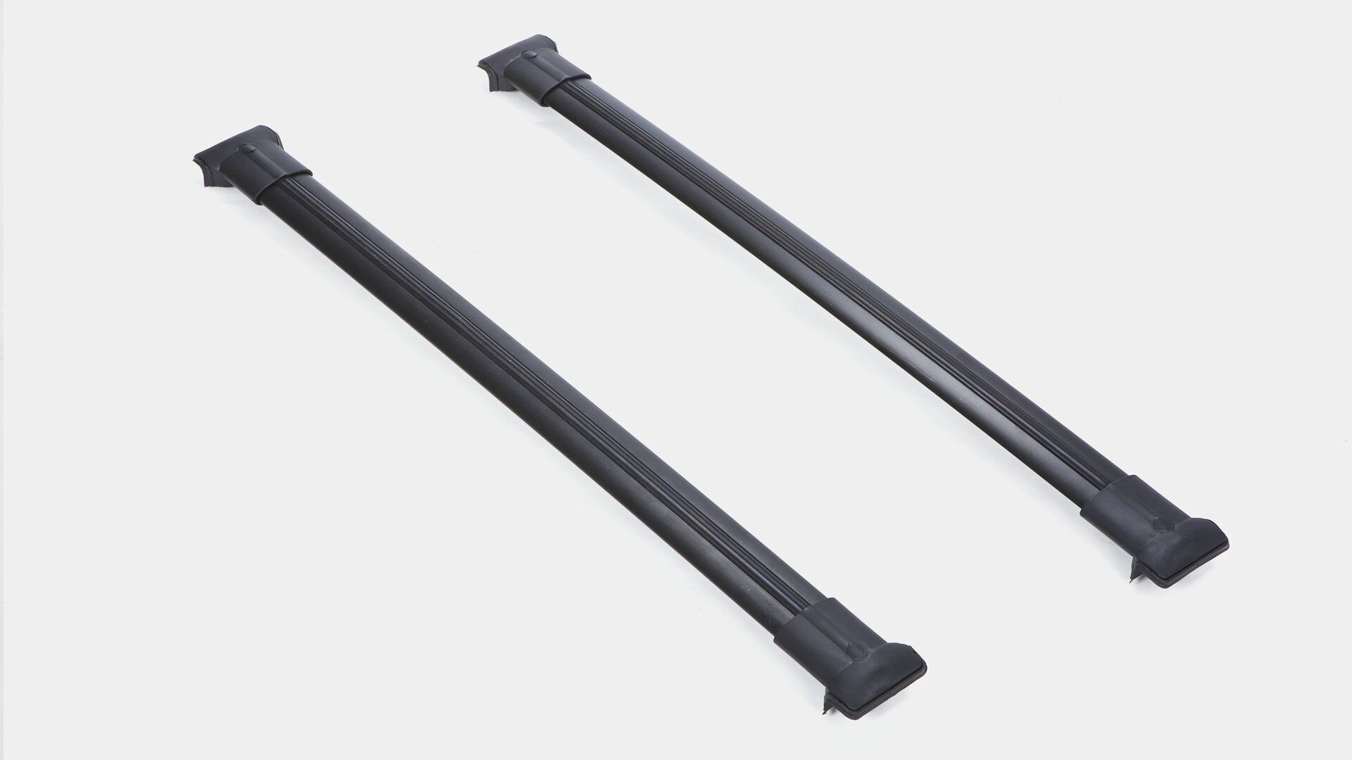 Багажник Diamond (122) на TOYOTA LC PRADO (120,150) 2002-н. в. черный (аэродинамические поперечины)