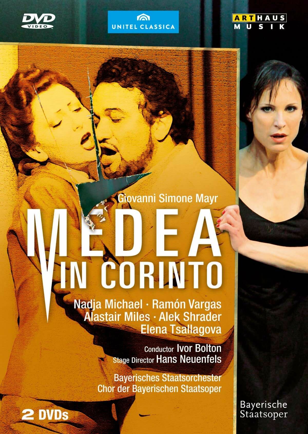 Диск Johann Simon (Giovanni Simone) Mayr (1763-1845) - Medea in Corinto (2 DVD)