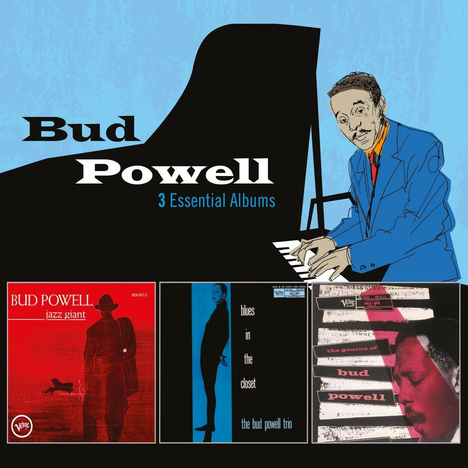 Bud Powell - 3 Essential Albums (3 CD)