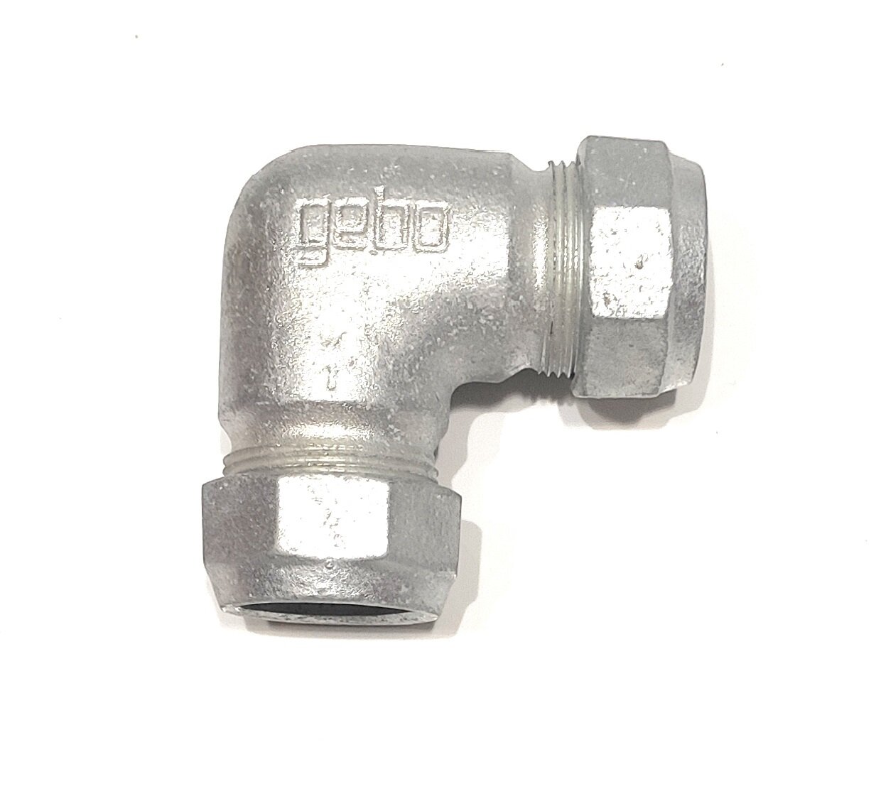 Фитинг обжим (цанговый) муфта угловая Gebo WO 1"