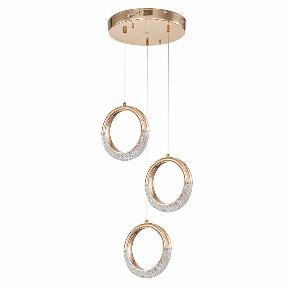 Подвесная люстра Arte Lamp Montana D470xH1500 мм LED цвет золото, арт. A7777SP-3GO