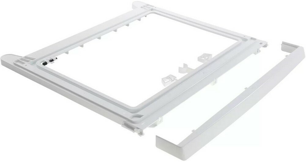 Соединительный элемент Bosch WTZ20410 белый, для стиральных/сушильных машин — фото 1