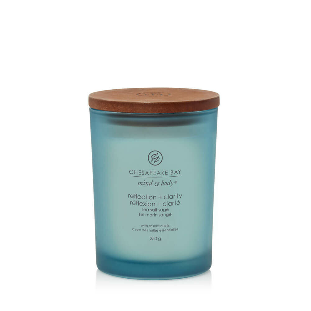 Chesapeake Bay Candle / Свеча средняя Отражение и ясность (шалфей с морской солью) 250 гр.