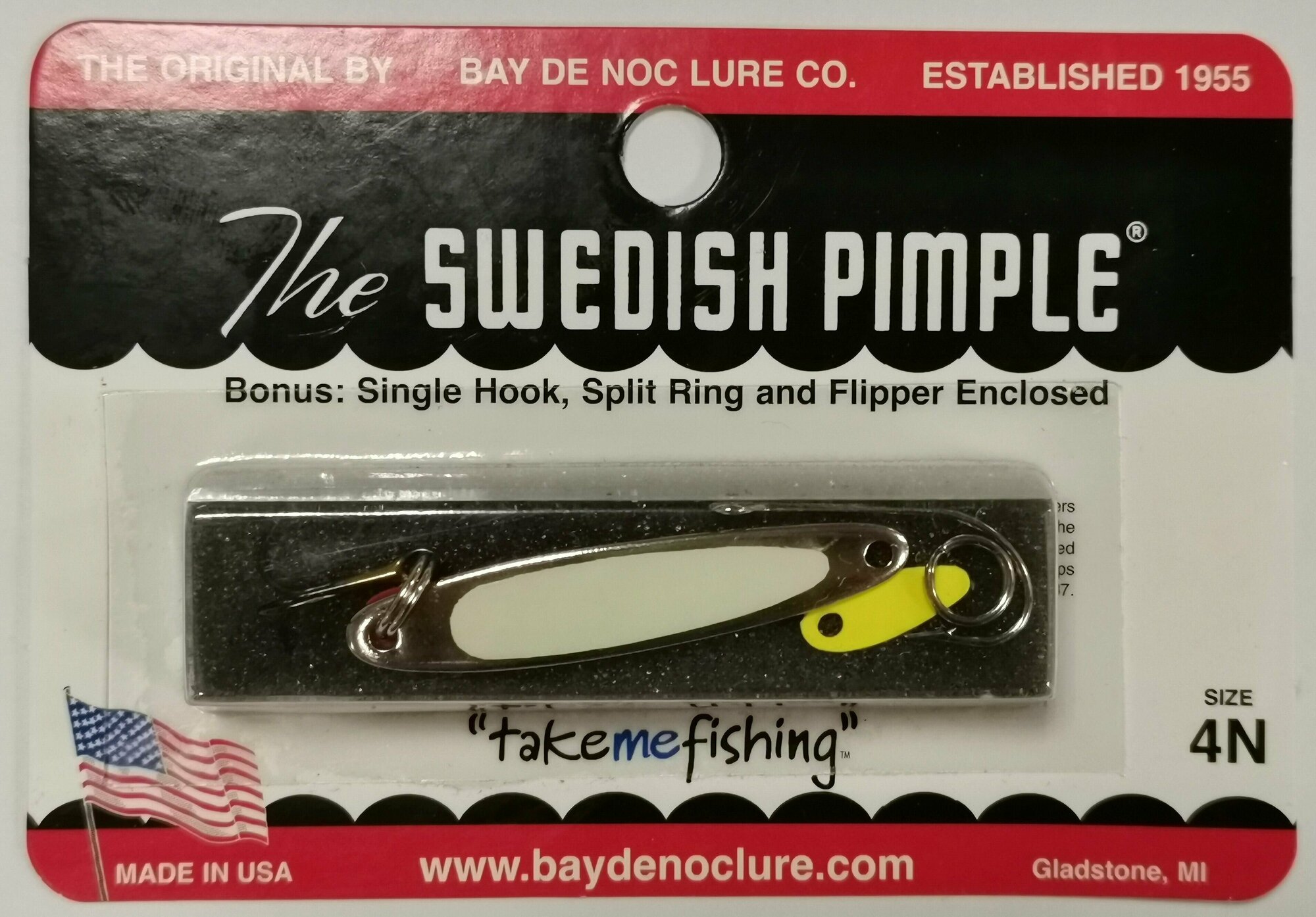 Блесна зимняя The Swedish Pimple 4