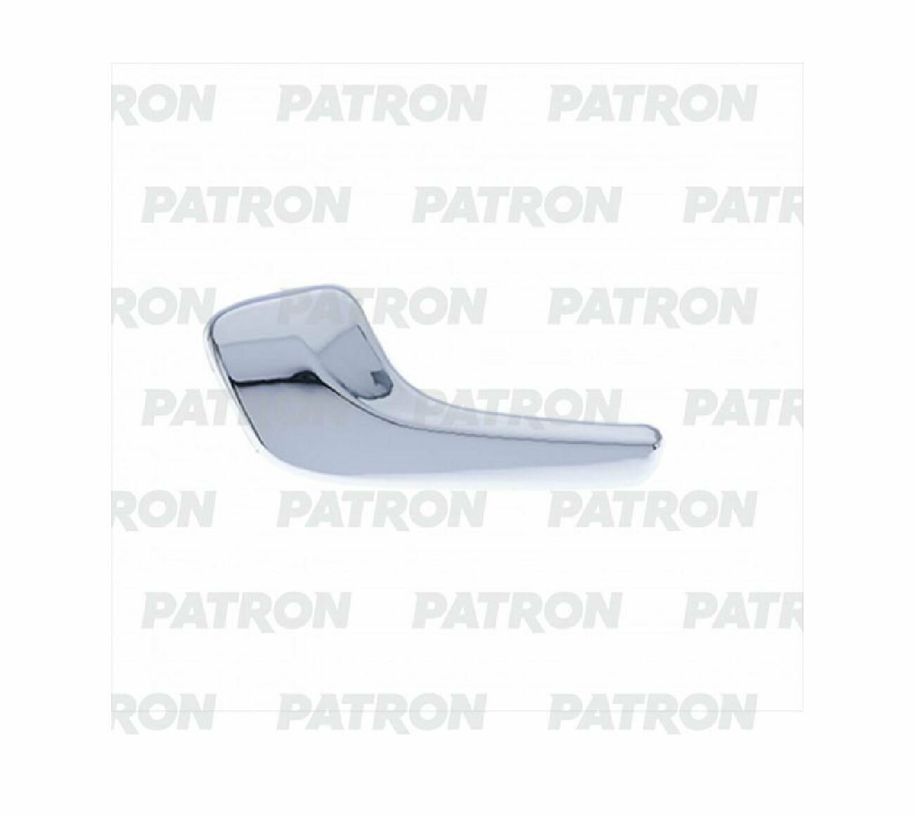 Ручка внутренняя двери пластмассовая передн задн лев Opel Corsa D 06 14 хром PATRON P201158L