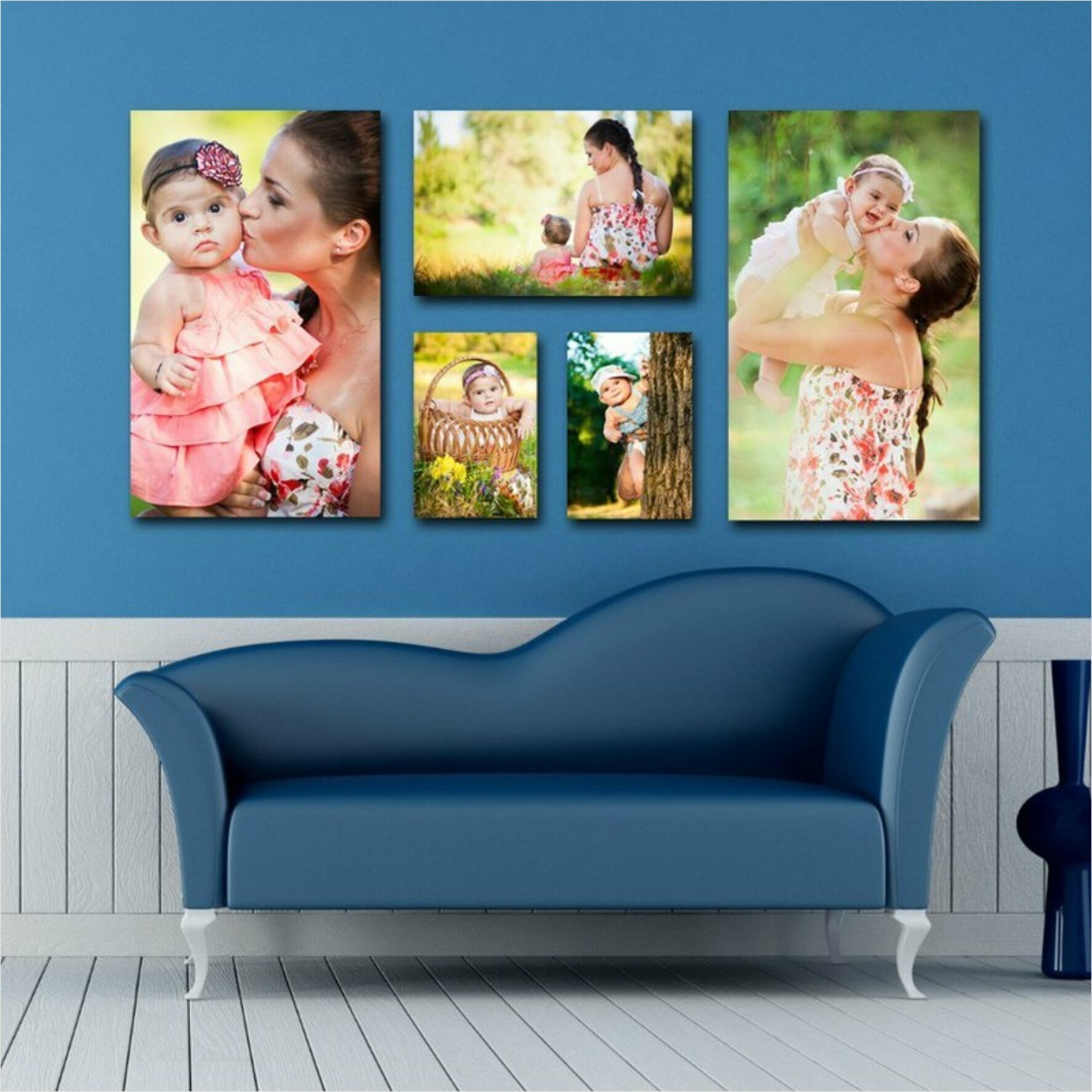 Фото на натуральном холсте / Картина по фото / Картина на холсте 100х70см