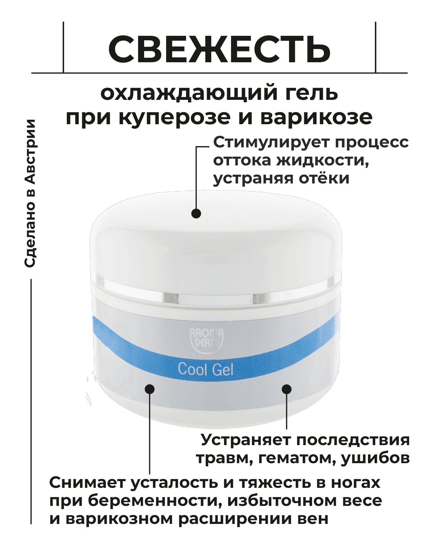 Свежесть охлаждающий гель от купероза STYX (Стикс)