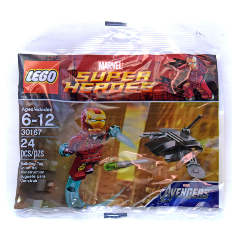 Конструктор LEGO Super Heroes 30167 Железный человек против боевого дрона