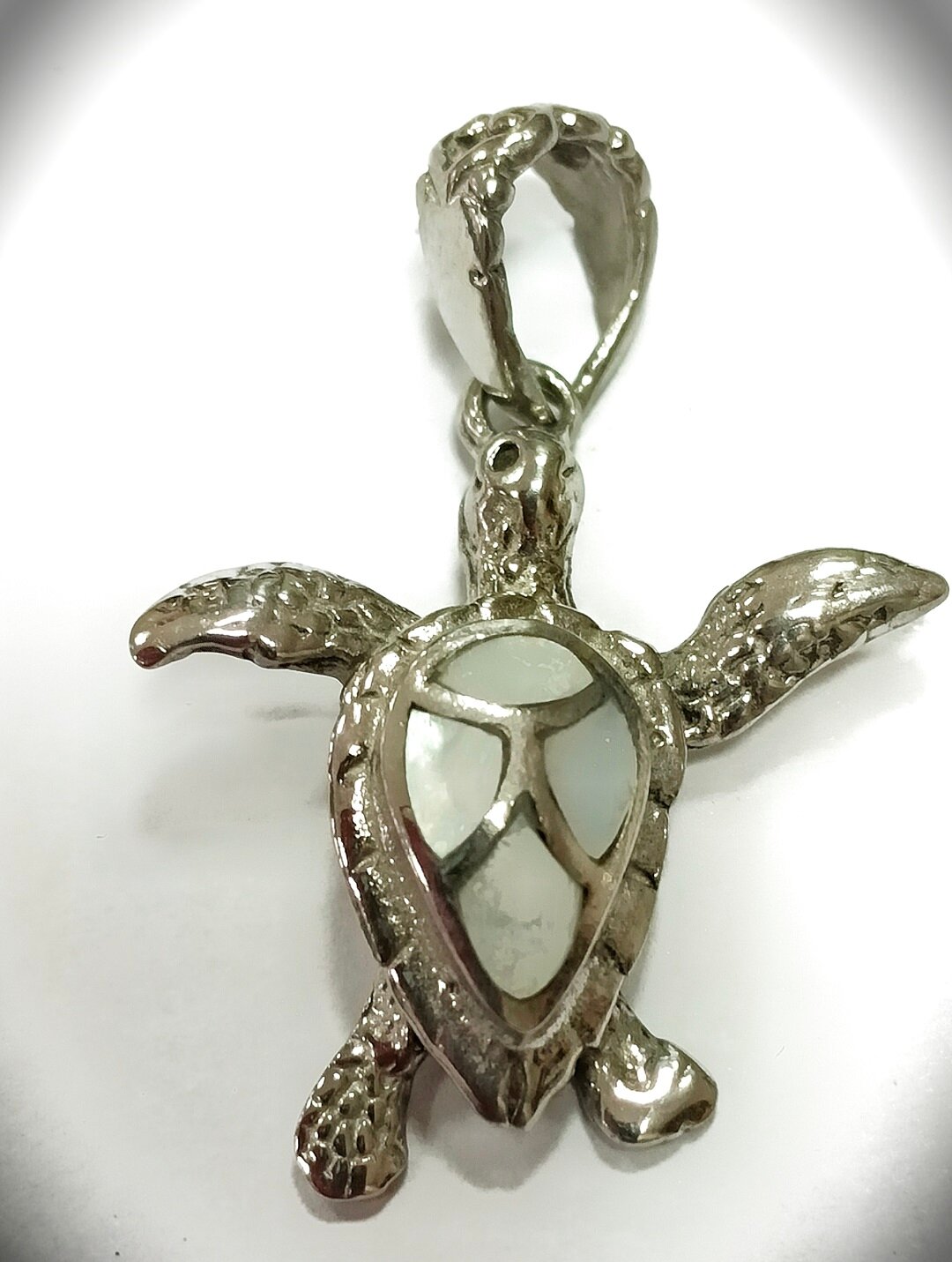 Подвеска Эстерелла, серебро, 925 проба, родирование, фианит, перламутр