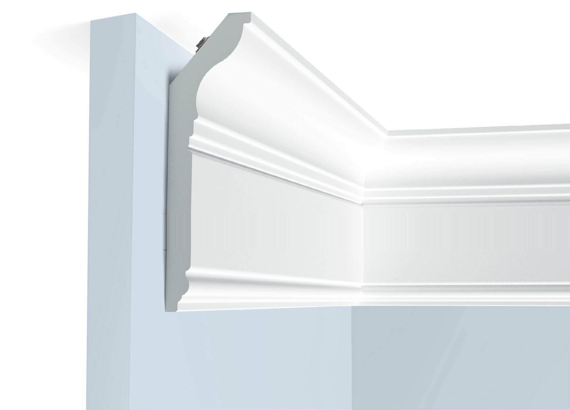 Карниз ударопрочный HiWood L1902L (150*42*2000 мм)