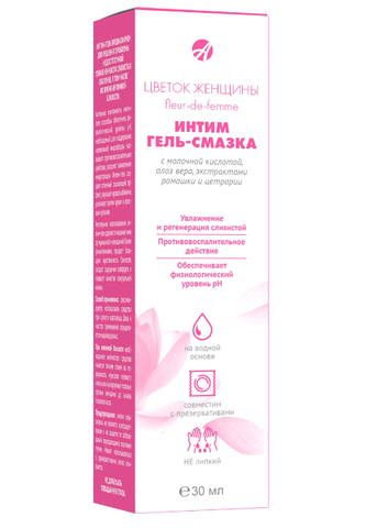 Интим гель-смазка «Цветок Женщины»