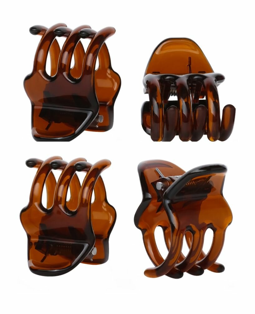 JANEKE Краб для волос 4 шт.