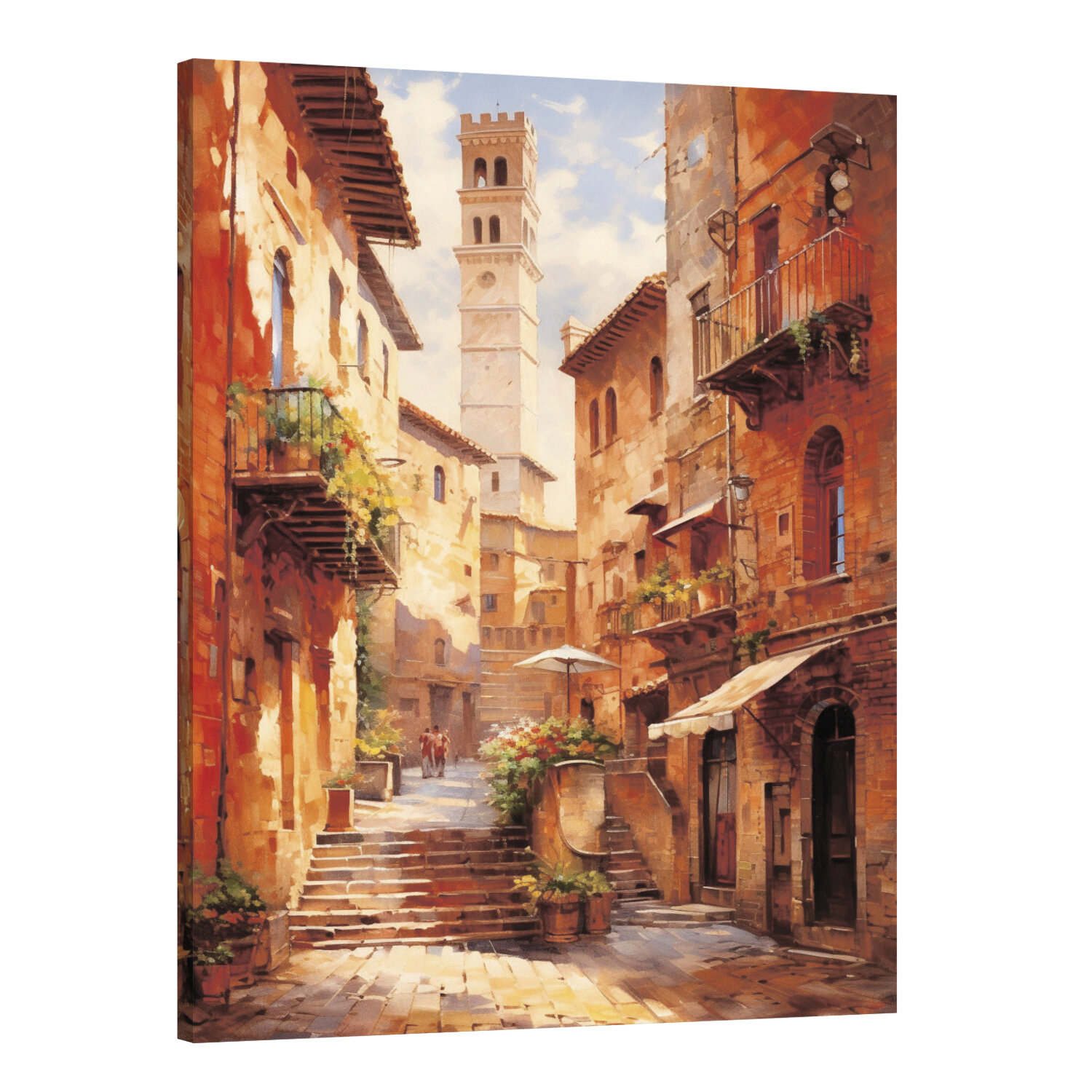 Интерьерная картина 50х70 "Италия: магия городов"