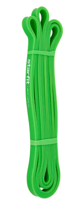 Эспандер ленточный для кросс-тренинга STARFIT ES-803 2-15 кг, 208х1,3 см, зеленый