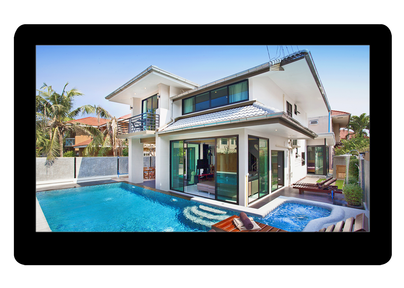 Видеодомофон Tantos Neo HD SE (Black), диагональ 7 дюймов, сенсорный