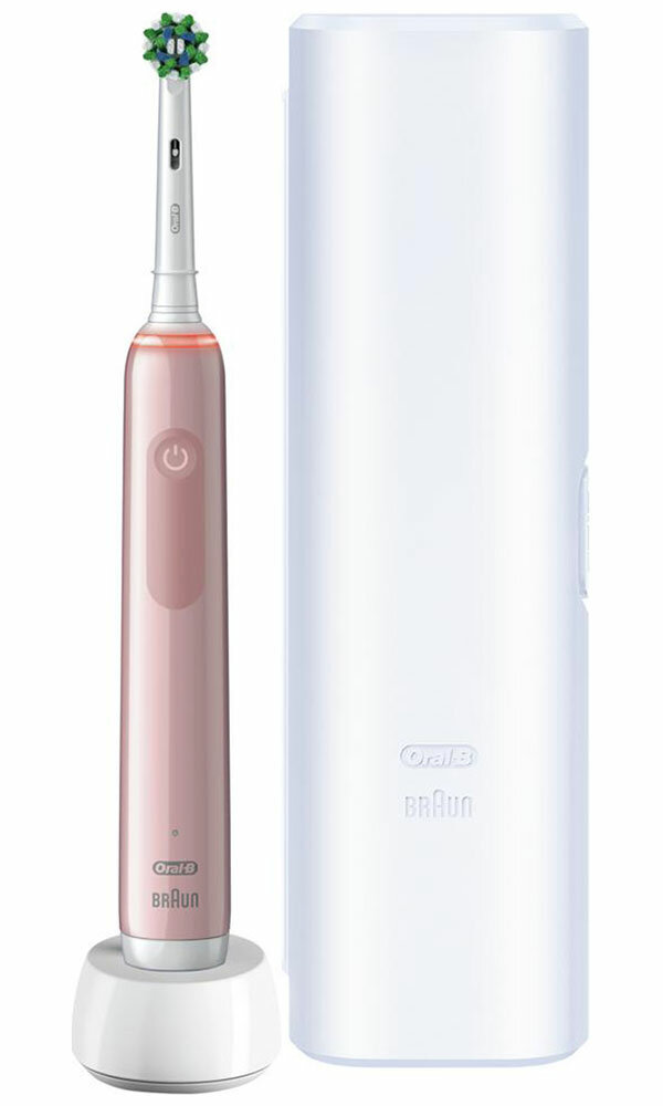 Электрическая зубная щетка Oral-B Oral-B Pro (3_D505.513.3X) розовая