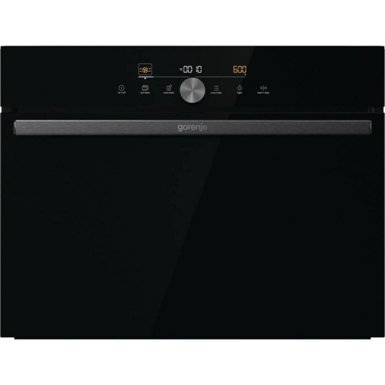 Духовой шкаф Gorenje BCM4547DG, с функцией СВЧ, тонированное стекло, черный