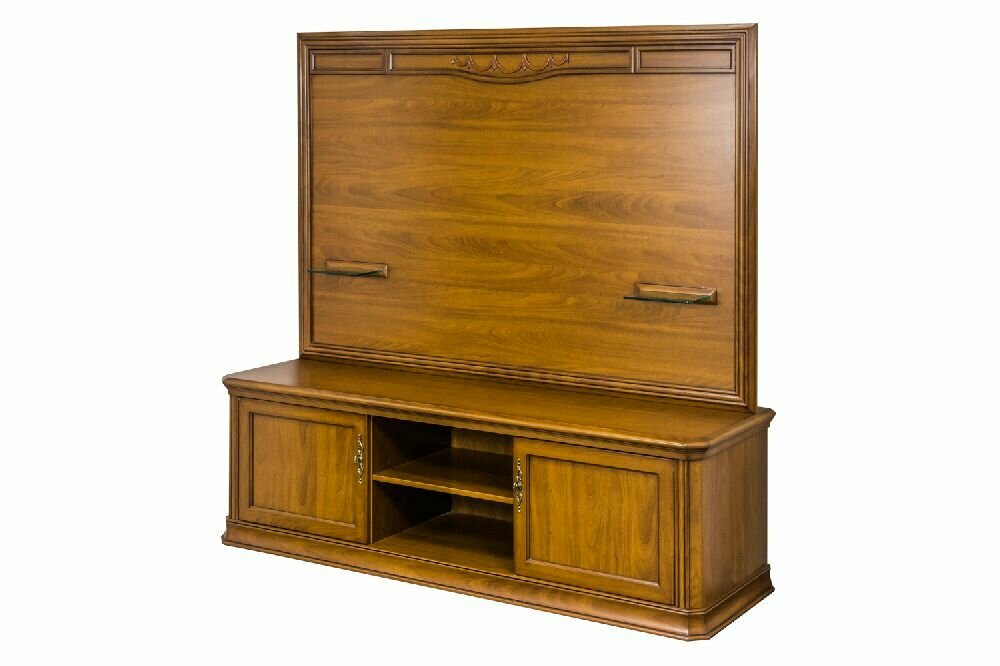 Тумба Michel c настенной панелью орех ALP00000293