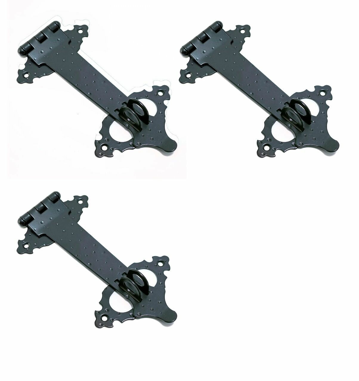 Накладка накидная ноэз НН-200-SL черный матовый (комплект 3 штуки)