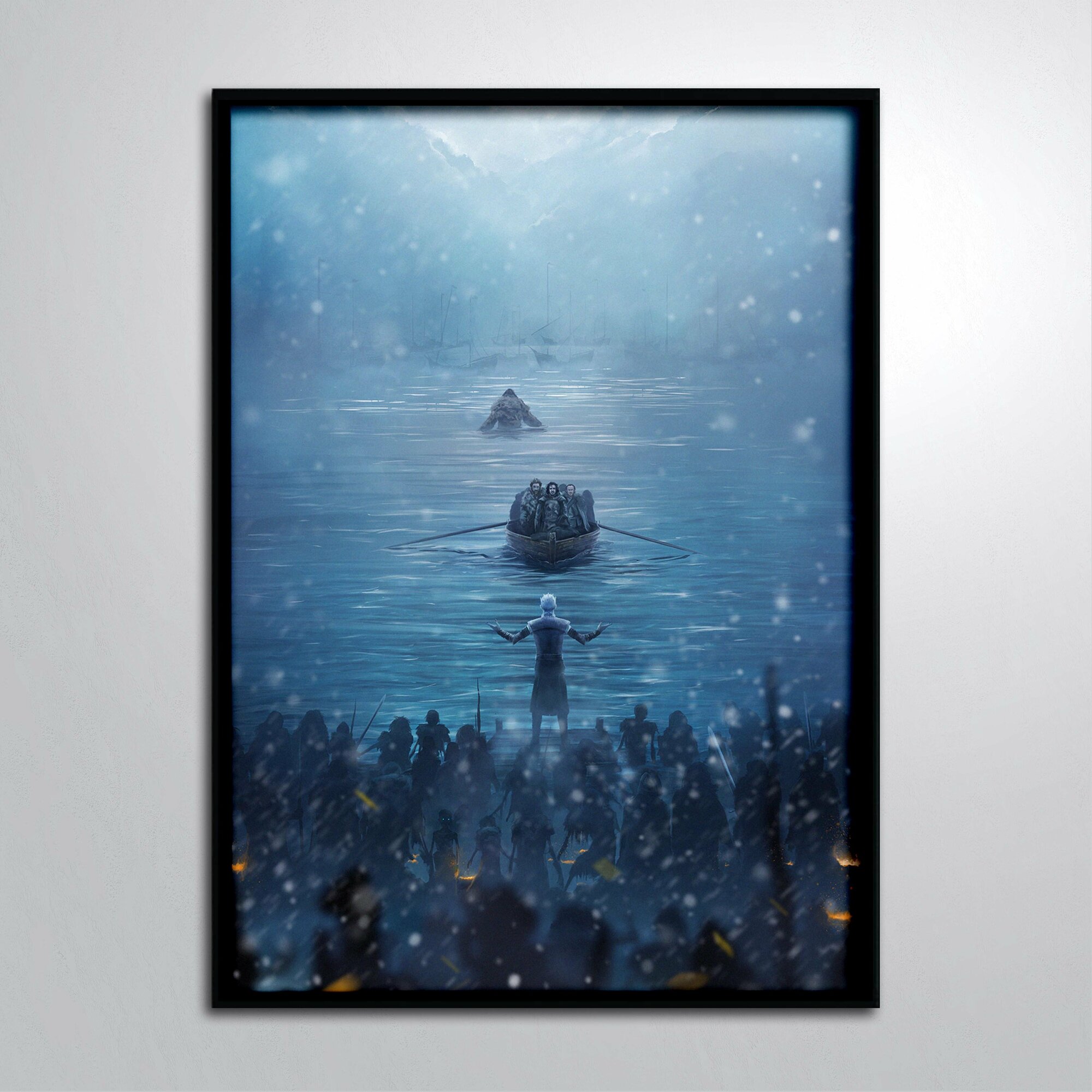 Постер без рамы/Игра престолов Король Ночи Game of Thrones