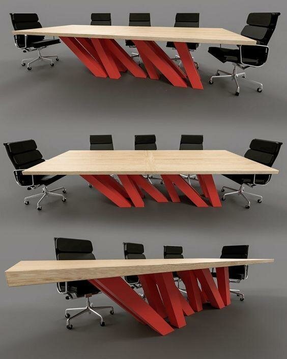 Конференц-стол для переговоров, промышленный дизайн Унсин, 280*120 см