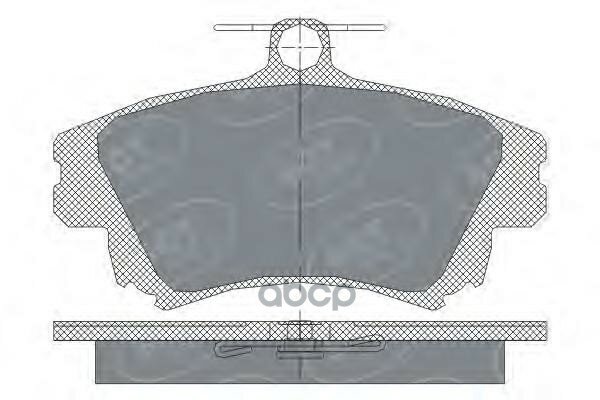 SCT SP 240 Тормозные колодки (комплект 4 шт.) SP240 SCT арт. SP240