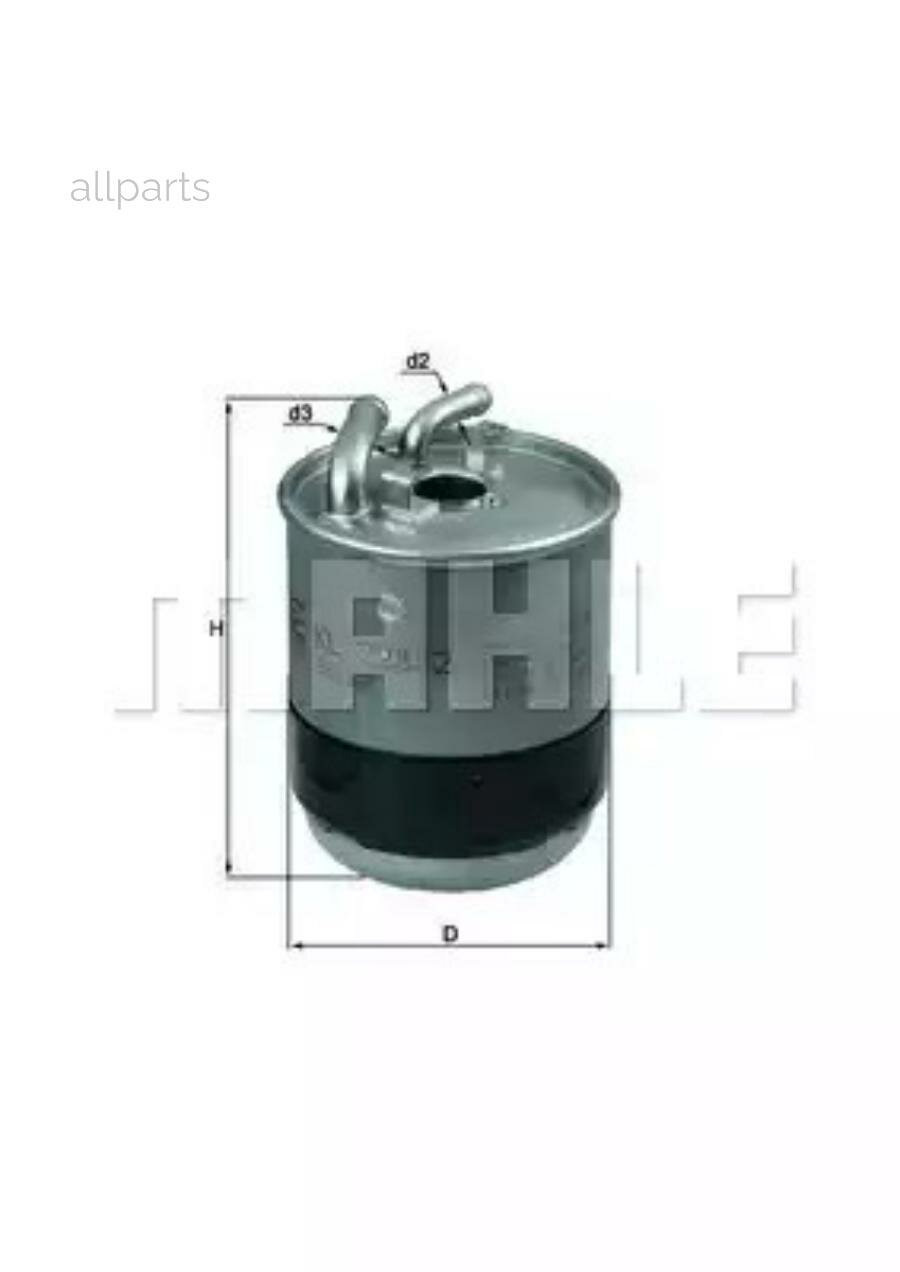 MAHLE KL2282D фильтр топливный