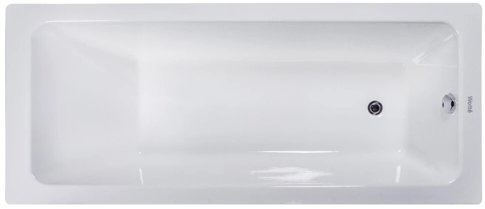 Ванна чугунная Wotte Line Plus 1800x800 180x80 см, белый