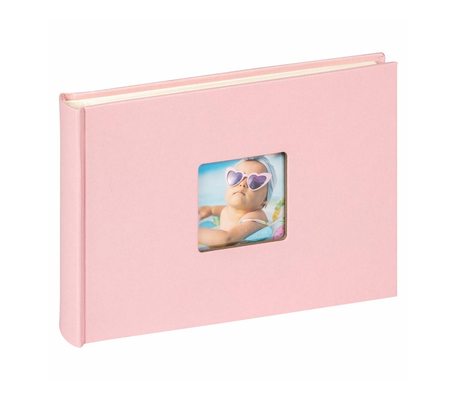 Фотоальбом Walther 22 x 16 см 40 страниц Fun, розовый