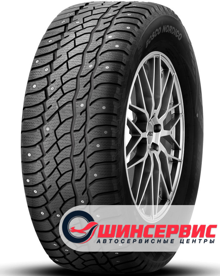 Автошина Viatti 225/60 R17 Bosco Nordico V-523 99T Шипы