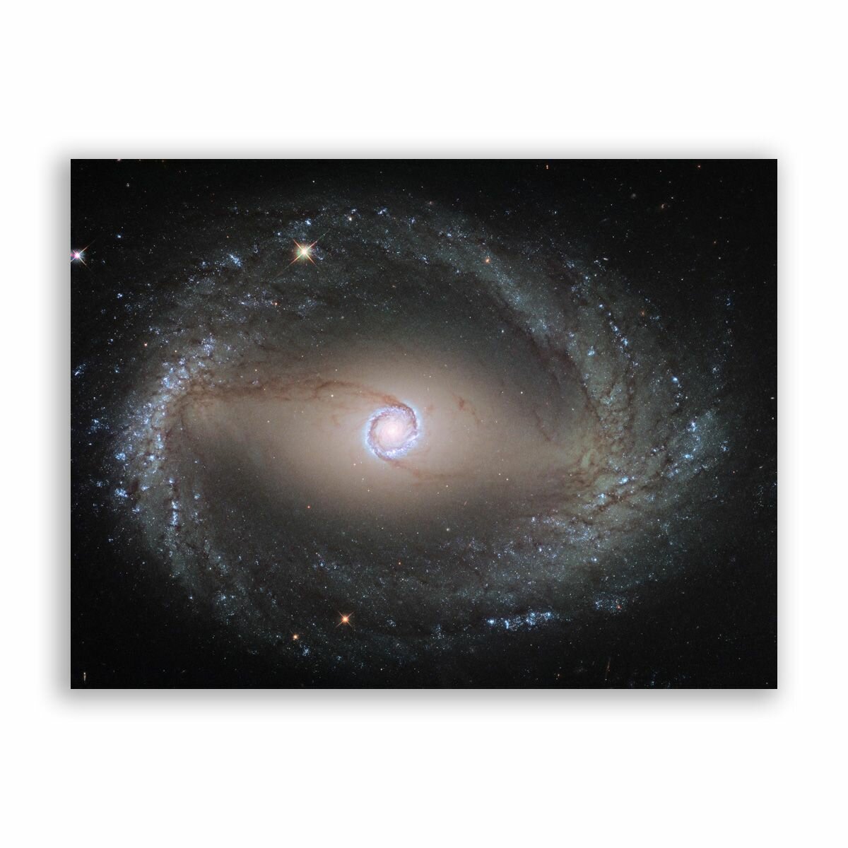 Постер, плакат на бумаге / Galaxy NGC 1512 / Галактика / Размер 60 x 80 см
