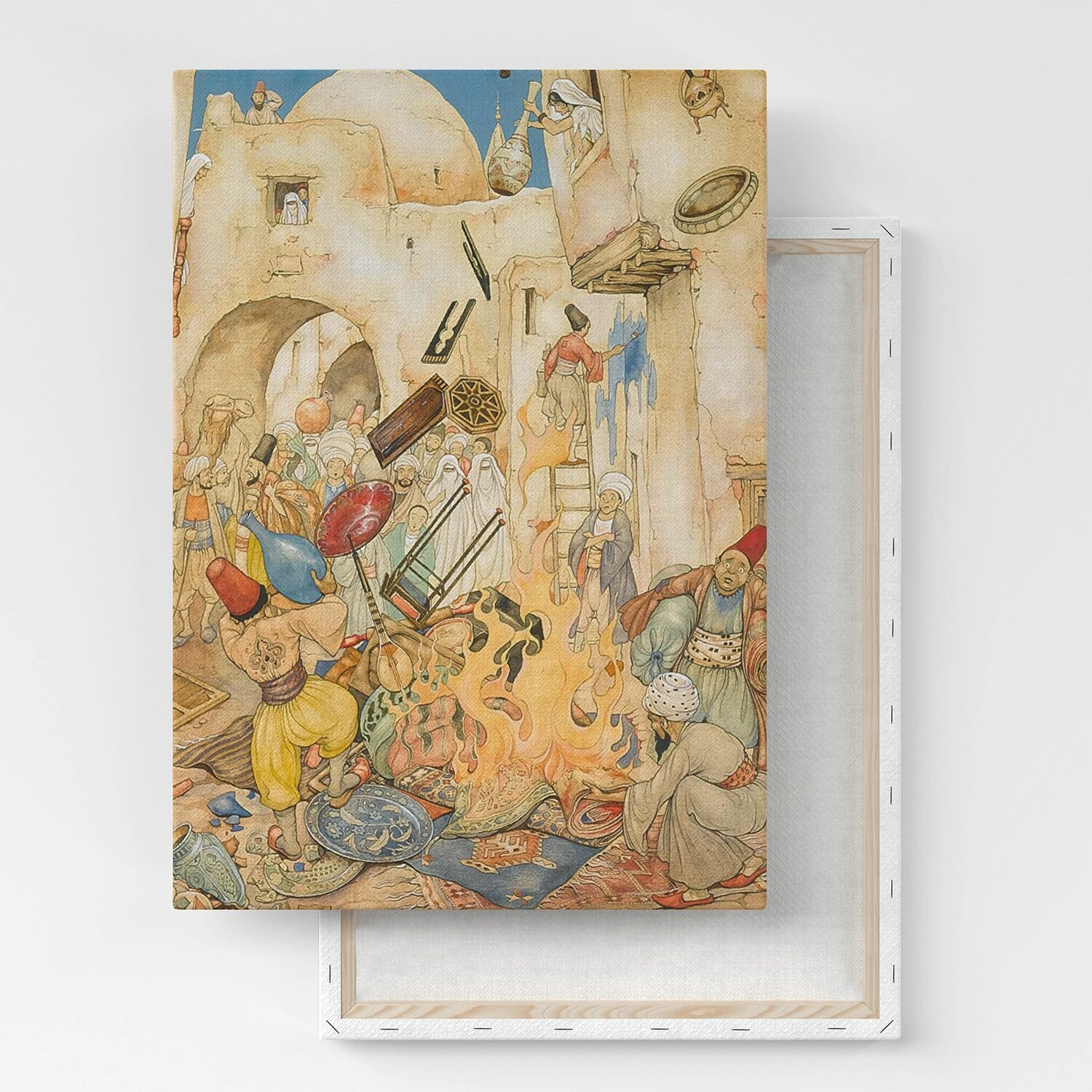 Картина на холсте, репродукция / Антон Пик / Размер 40 x 53 см
