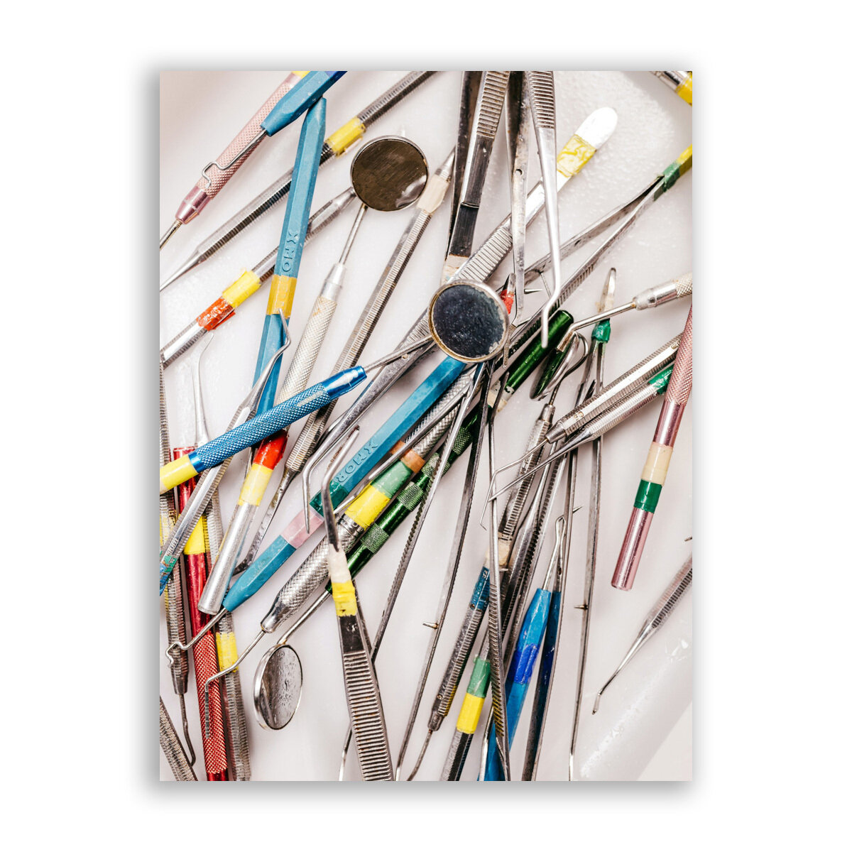 Постер, плакат на бумаге / Для стоматологии / Размер 30 x 40 см