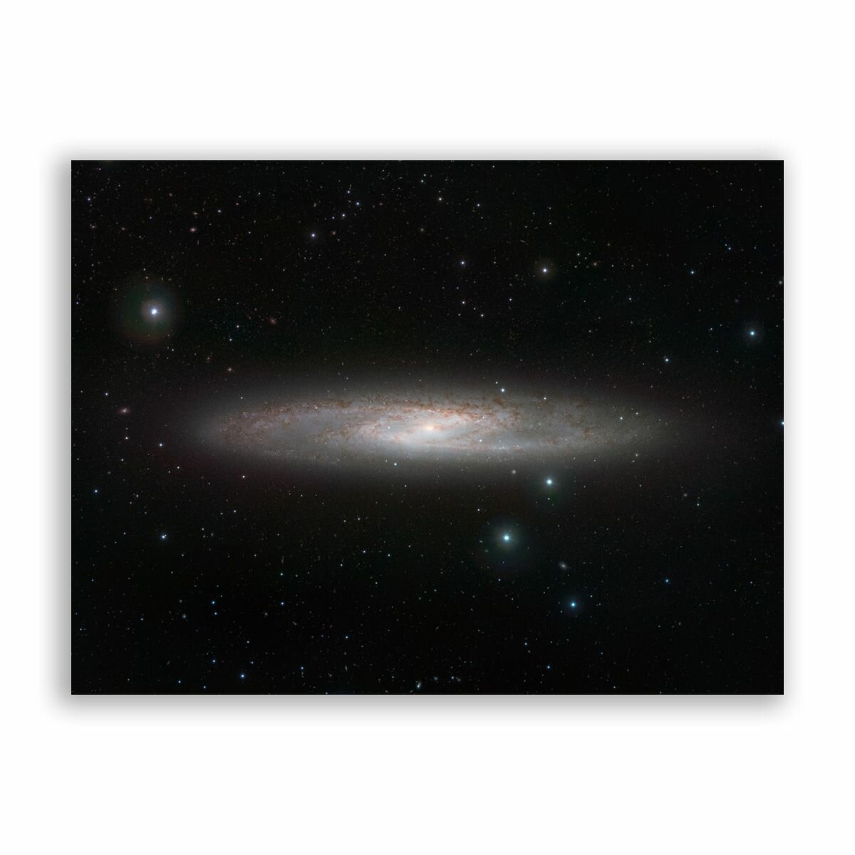 Постер, плакат на бумаге / Galaxy / Галактика / Размер 30 x 40 см