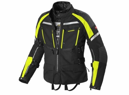 Мотокуртка ARMAKORE Black/Yellow, 3XL